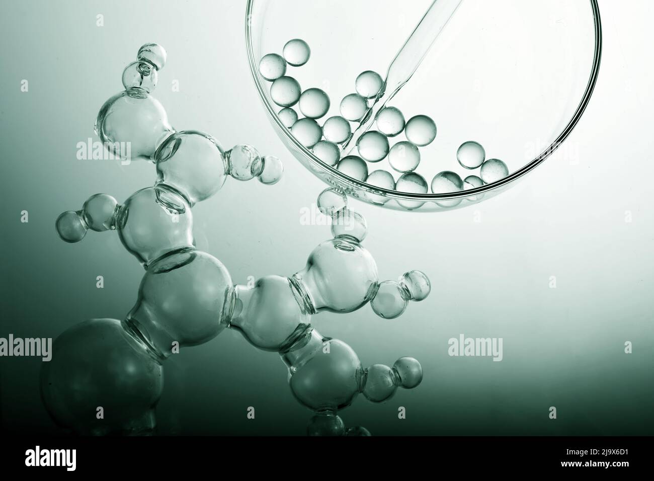 Abstract cosmetic laboratory. Chemical laboratory research. Cosmetic ...