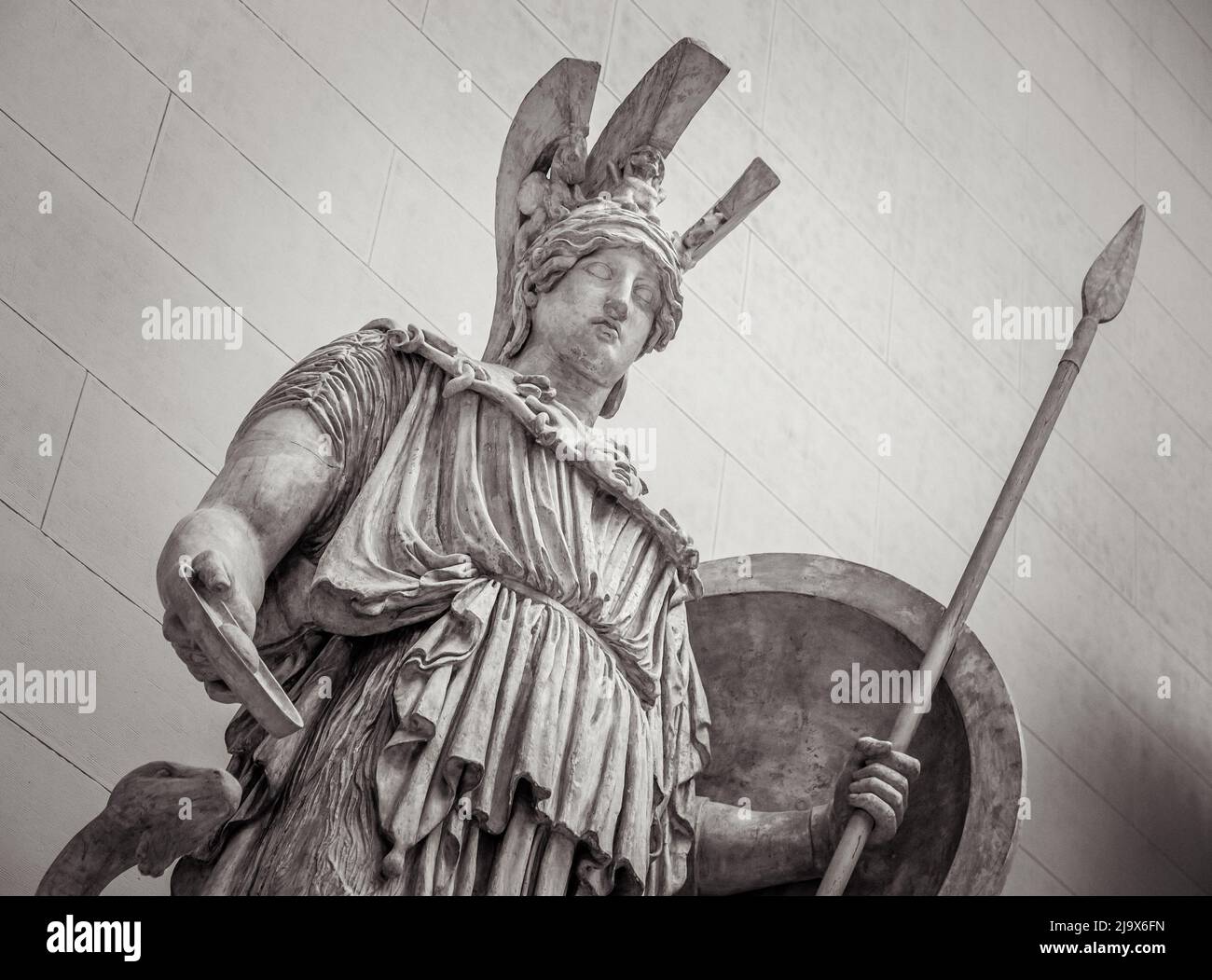 Athena the ancient Greek goddess of wisdom and science Stock Photo - Alamy