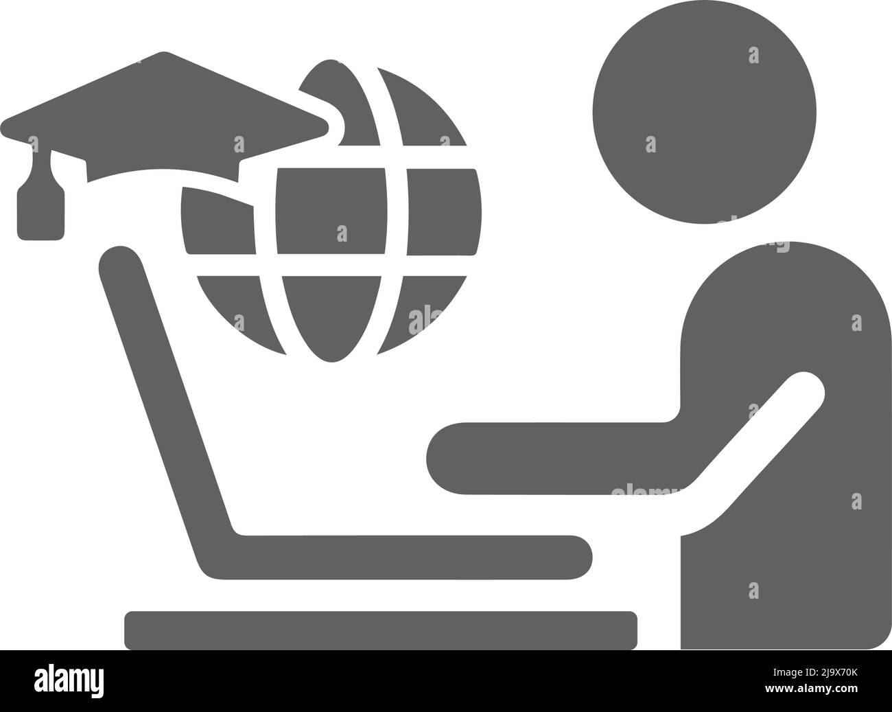 Online, Study icon. Beautiful design and fully editable vector for ...