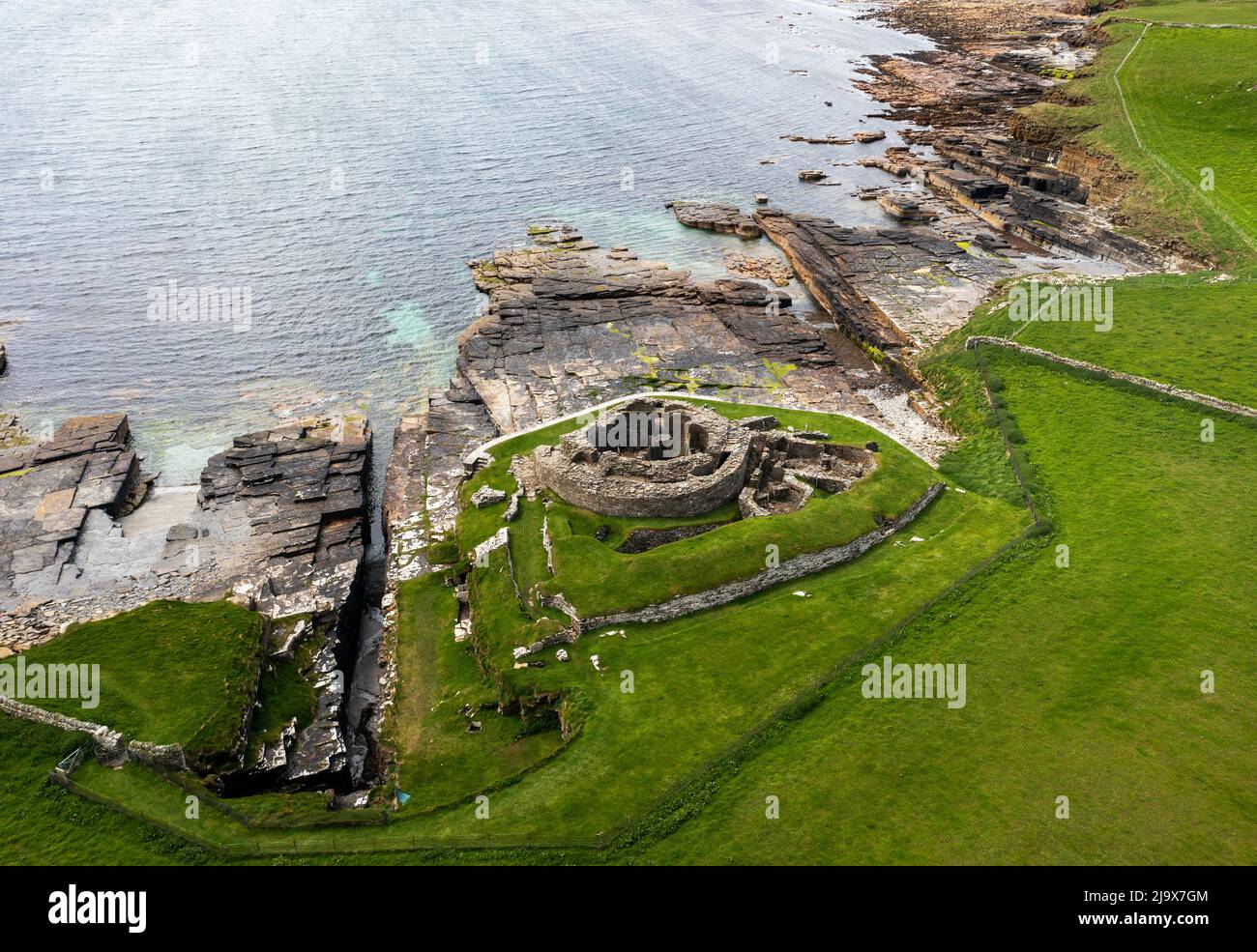 Mid howe broch hi-res stock photography and images - Alamy