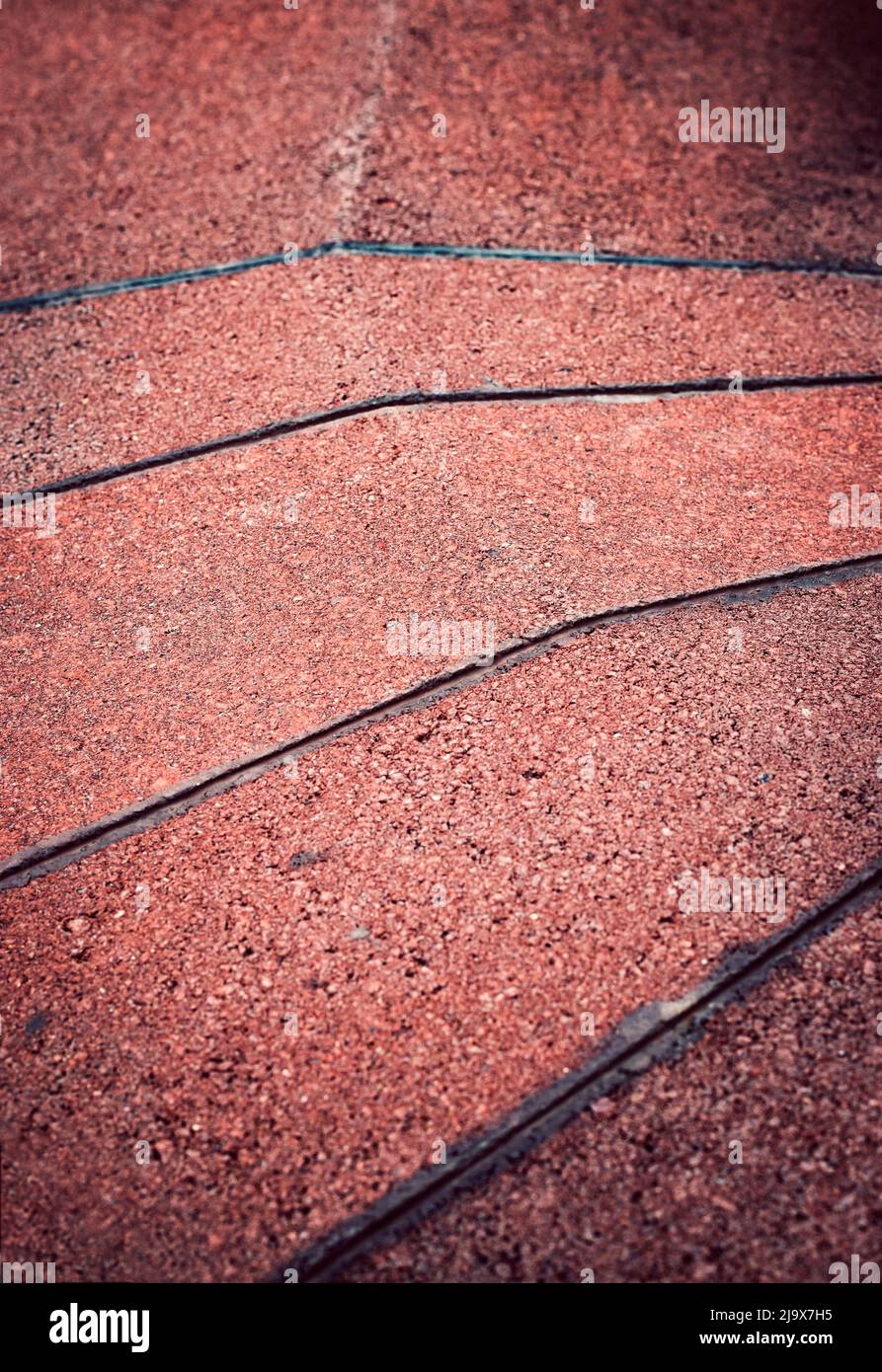 abstract background or texture Red concrete tiles Stock Photo - Alamy