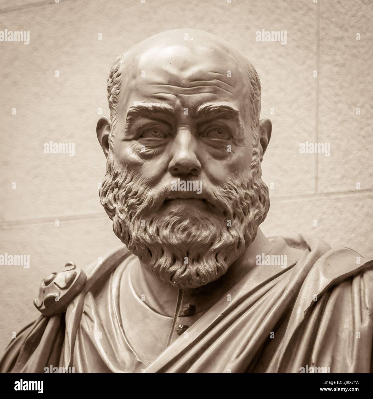 The ancient marble portrait bust Stock Photo - Alamy