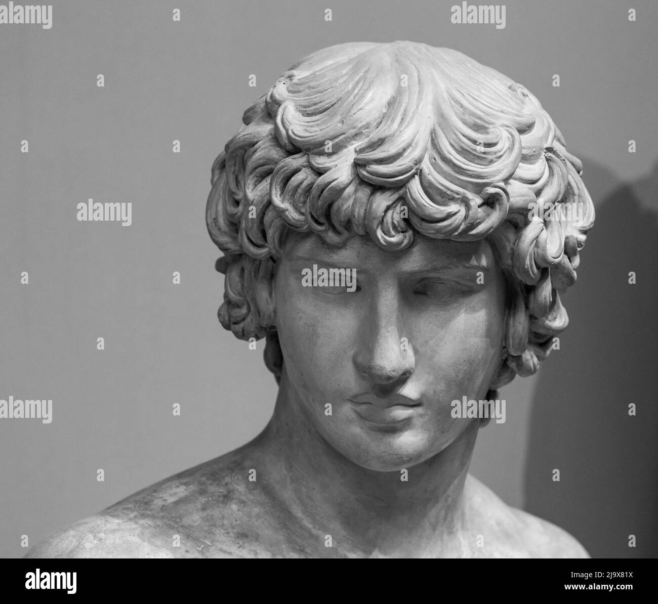 The ancient marble portrait bust Stock Photo - Alamy