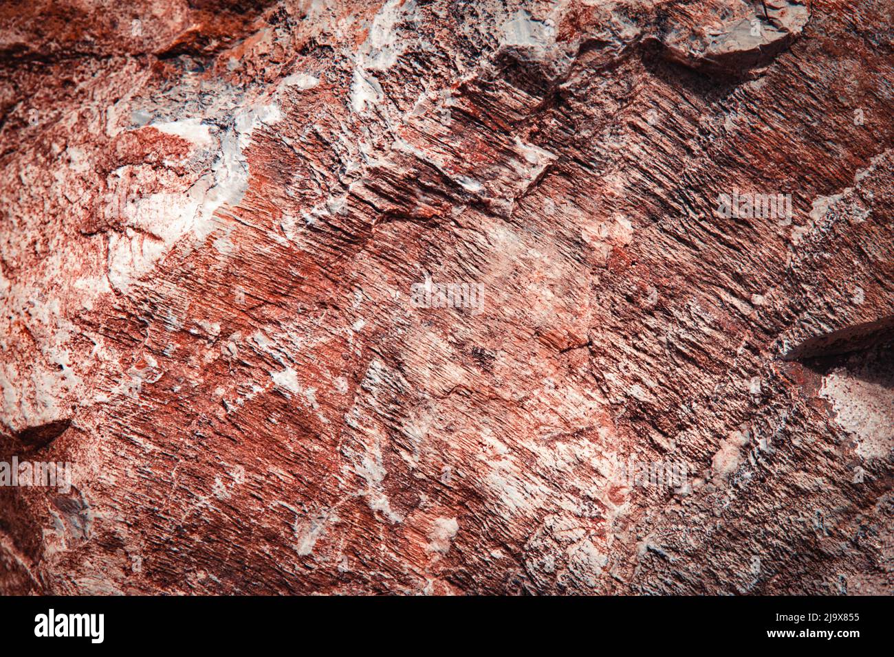 abstract background or texture scratches on red limestone Stock Photo ...