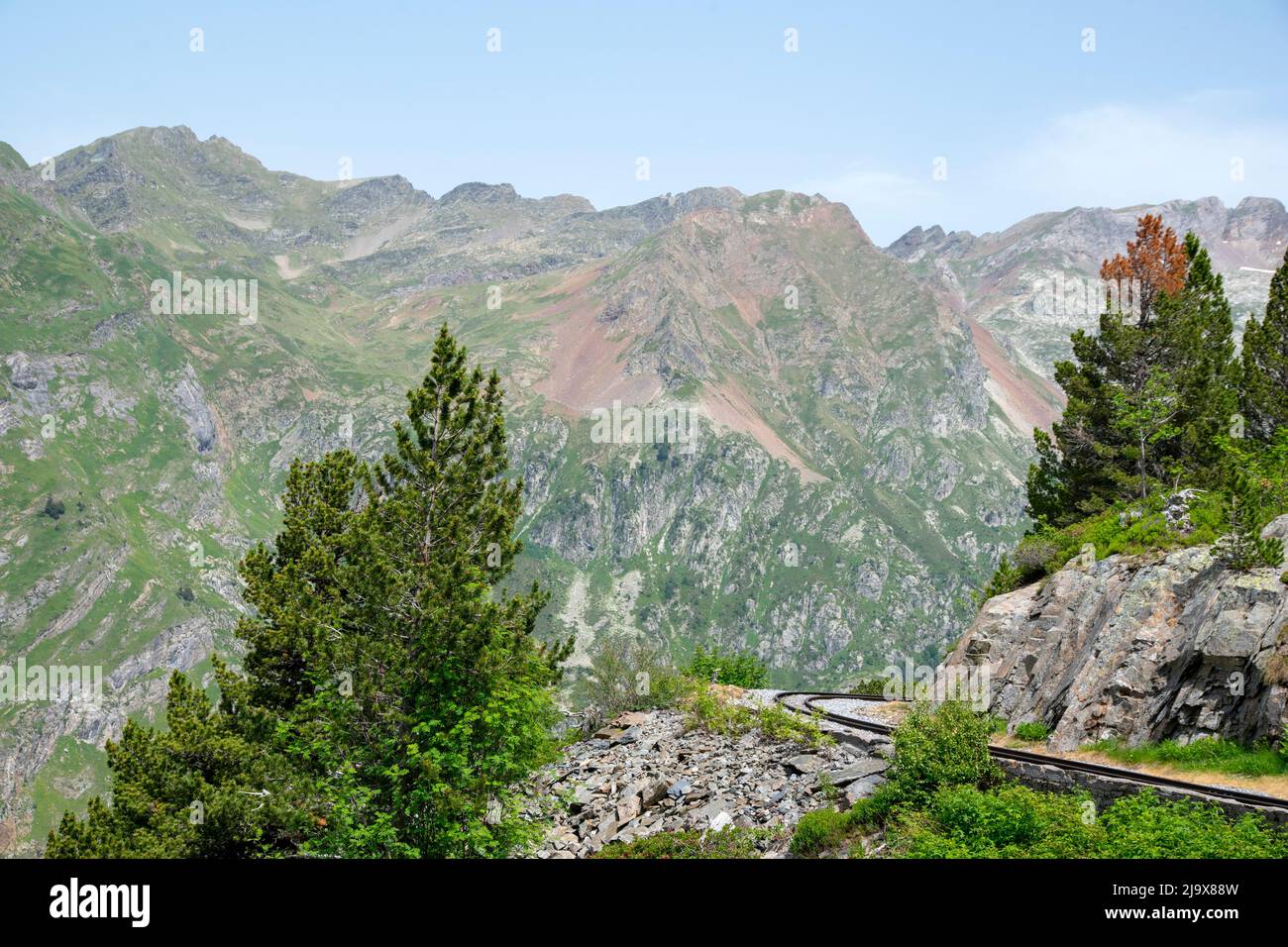 The alps pyrenees border hi-res stock photography and images - Alamy
