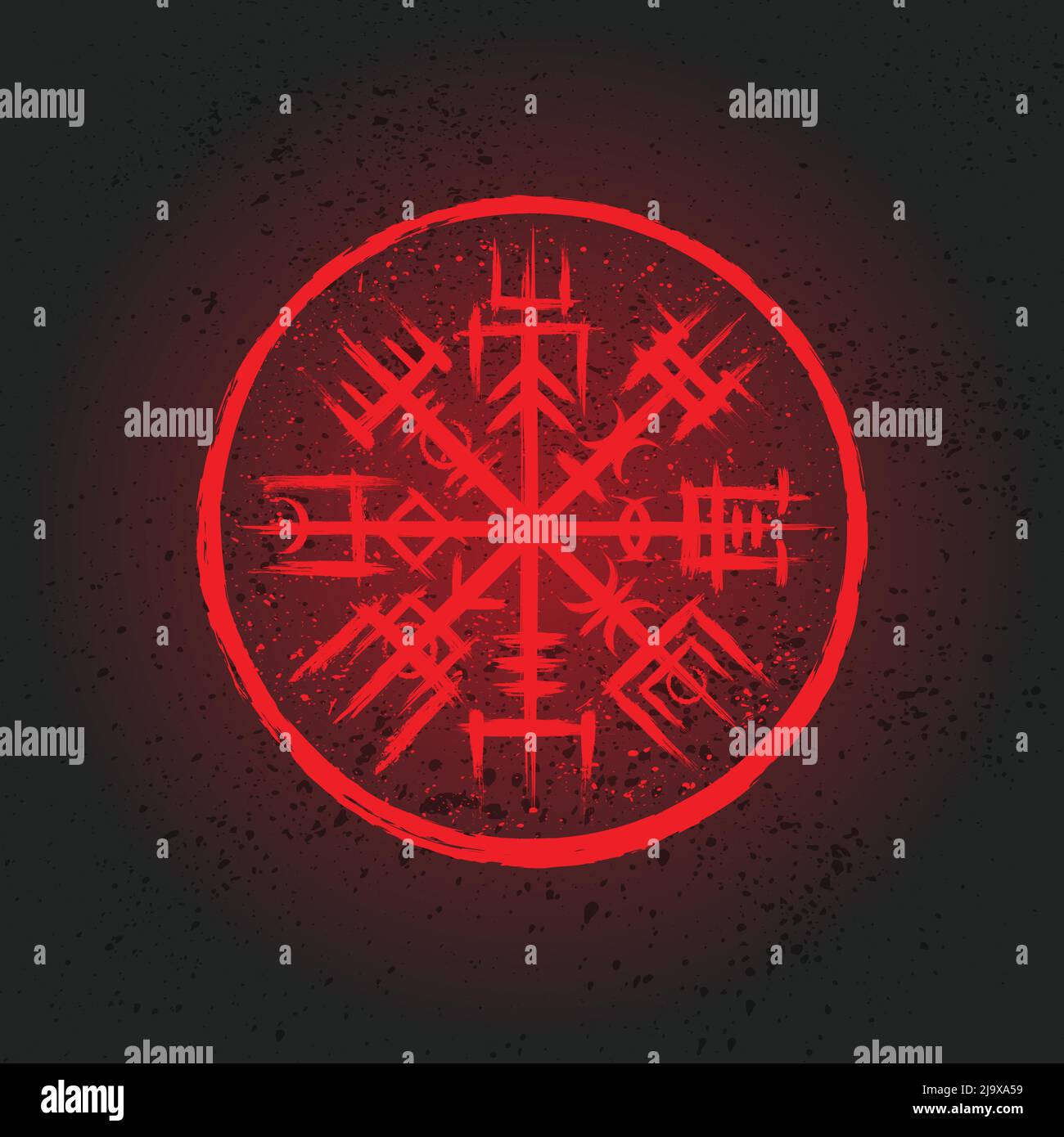 Runic circle hi-res stock photography and images - Alamy