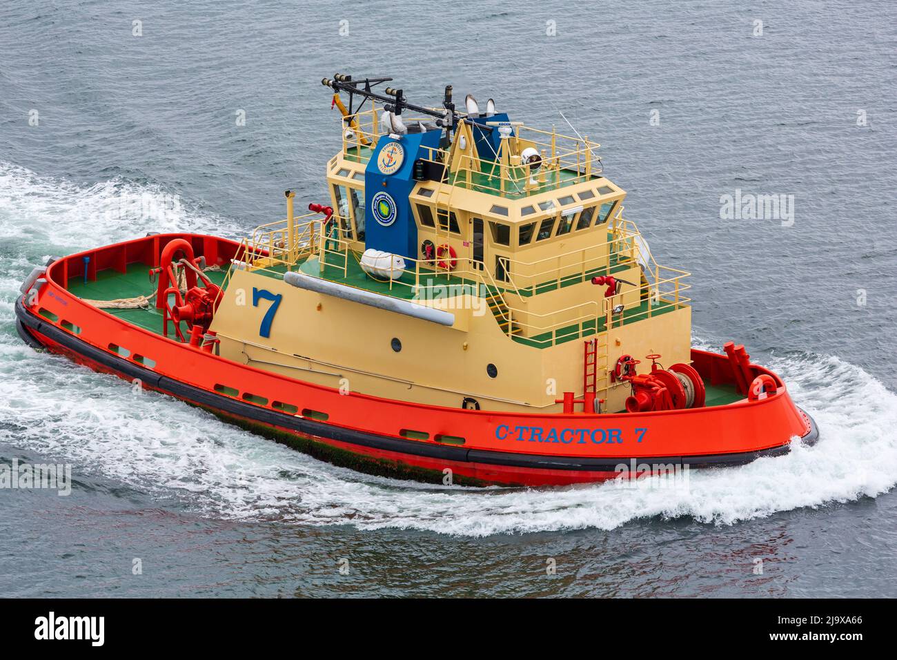 Tugboat, Port of San Diego, California, USA Stock Photo - Alamy