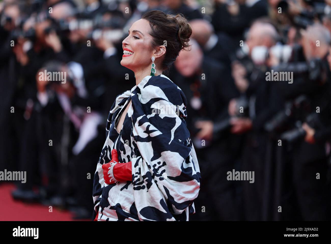 Naomi Rapace attends the screening of "Elvis" during the 75th annual ...