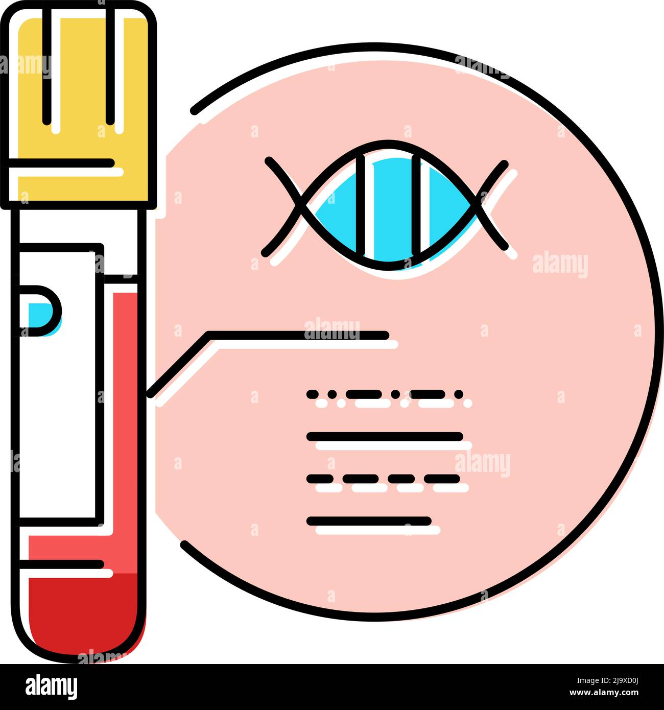 laboratory researchment color icon vector illustration Stock Vector ...