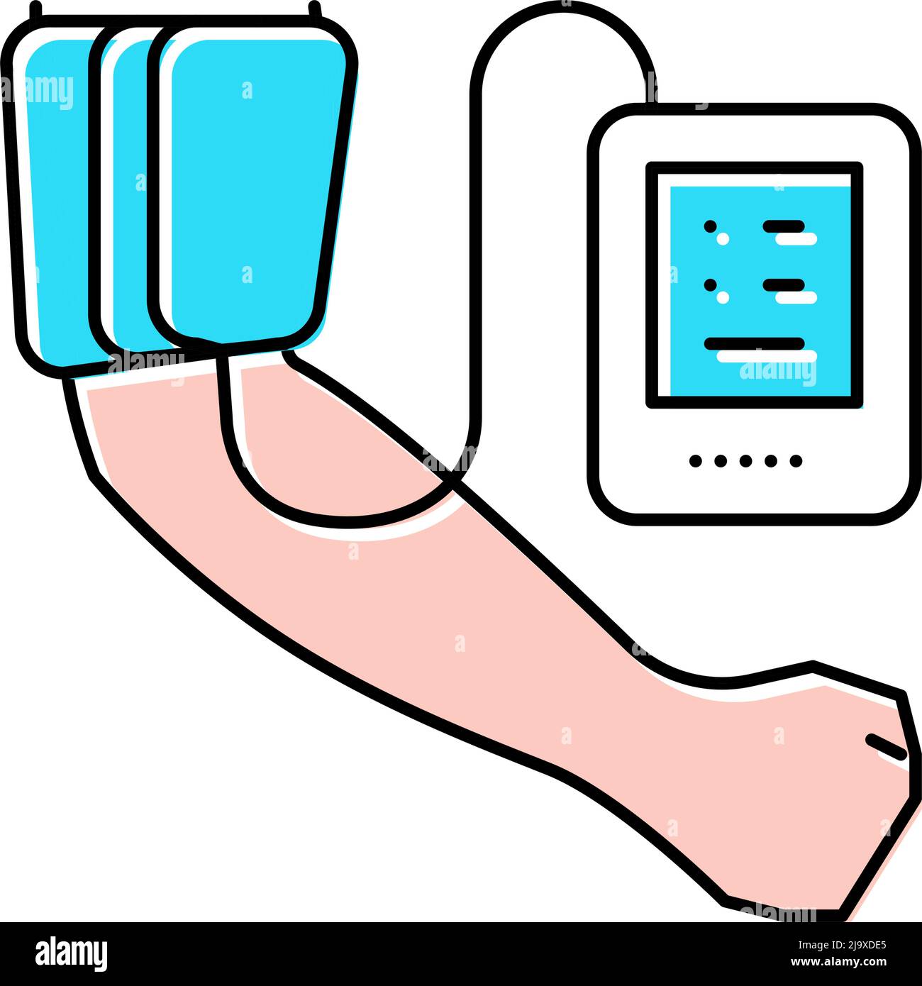 pressure measuring device color icon vector illustration Stock Vector ...