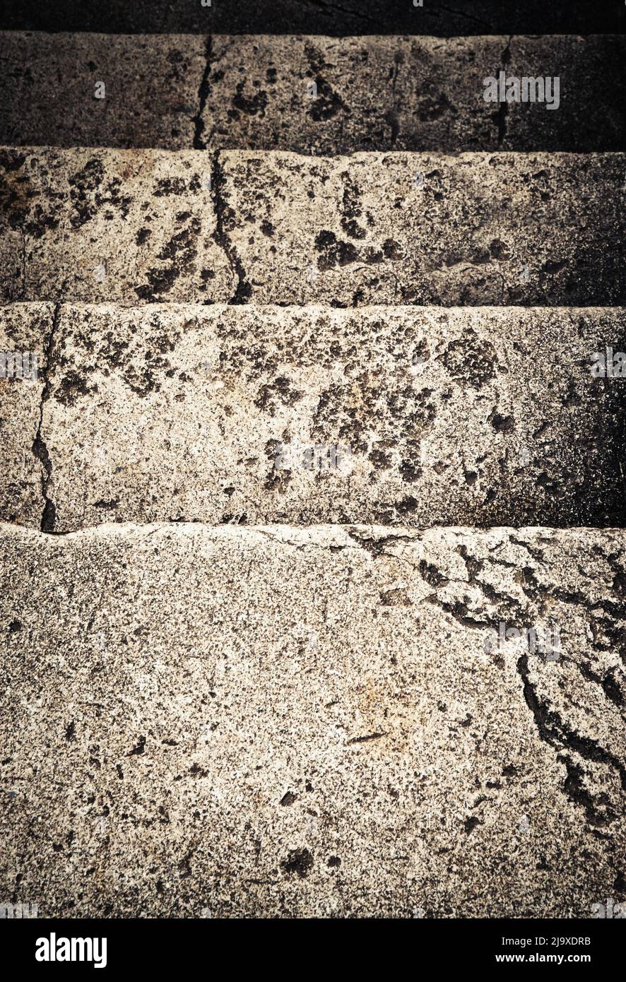 abstract background or texture old stairs of stone Stock Photo - Alamy