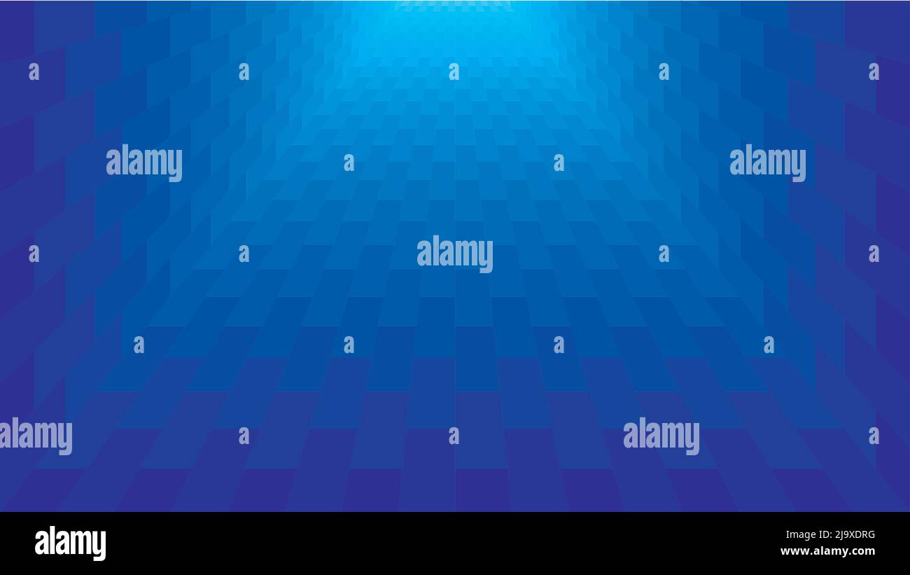 Deep Blue Wide Screen Webpage or Business Presentation Abstract ...