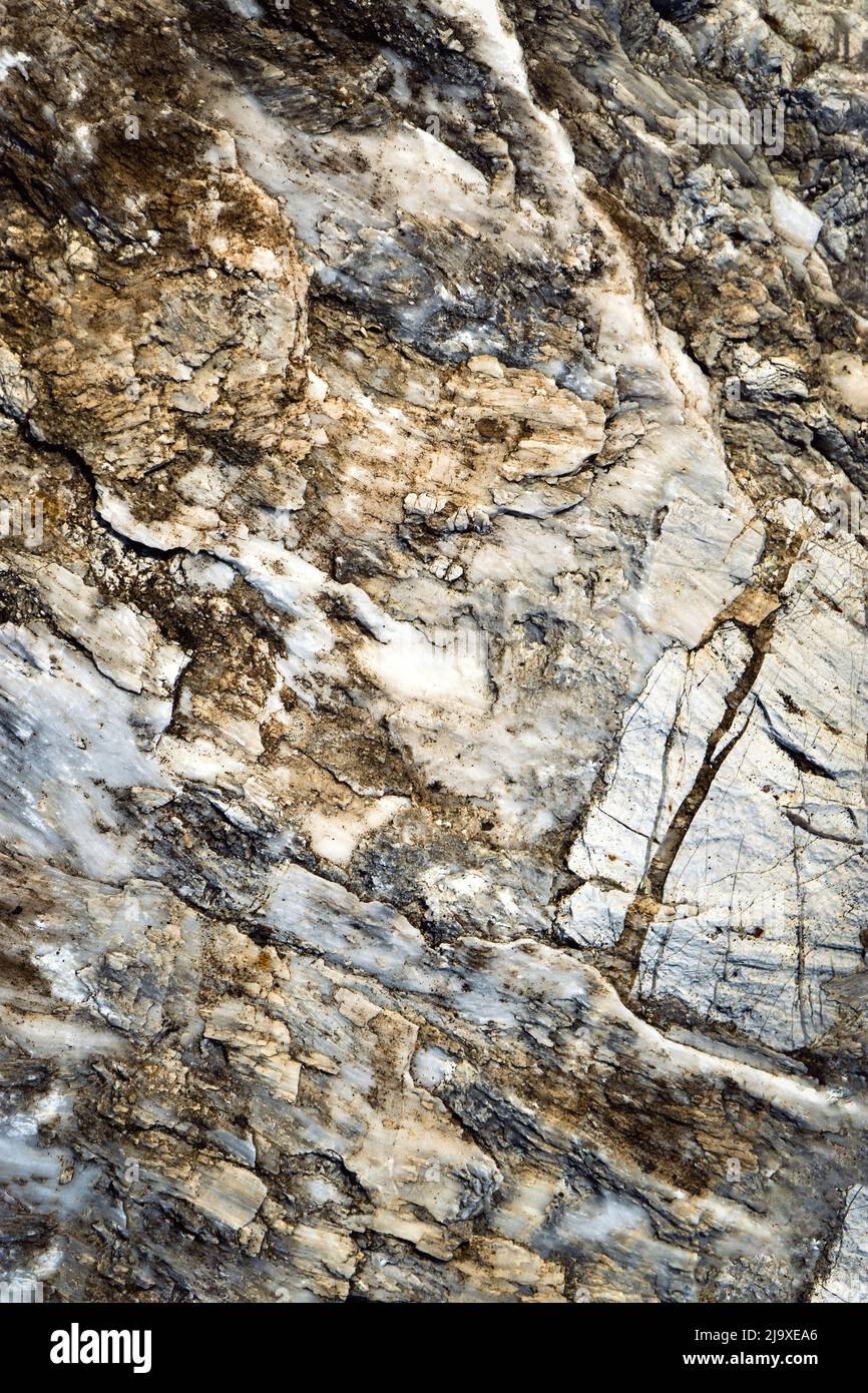 abstract background or texture quartz and limestone conglomerate Stock ...