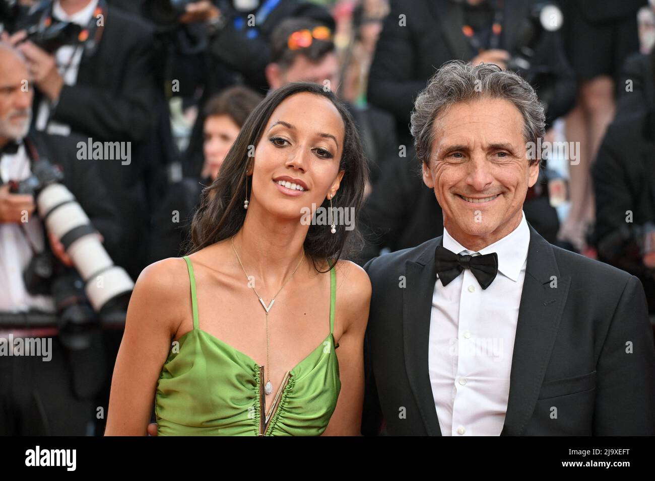 Cindy Cederlund, Lawrence Bender attending the premiere of the movie ...
