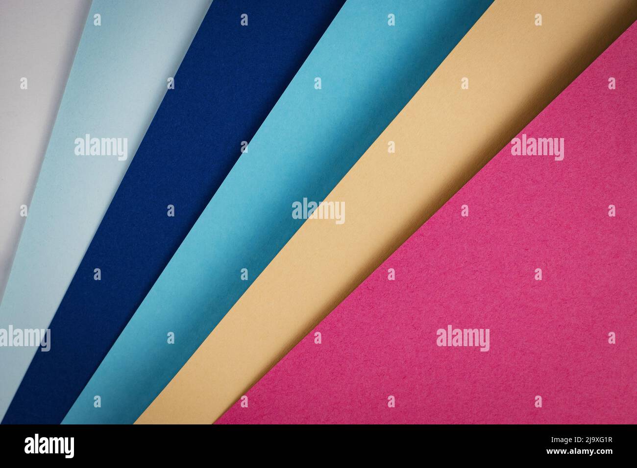 abstract background sheets of colored paper Stock Photo - Alamy