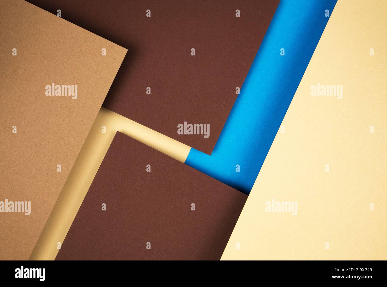 abstract composition inclined surfaces colored paper Stock Photo - Alamy