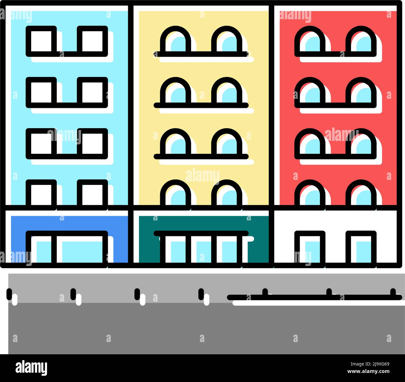 Brooklyn train Stock Vector Images - Alamy