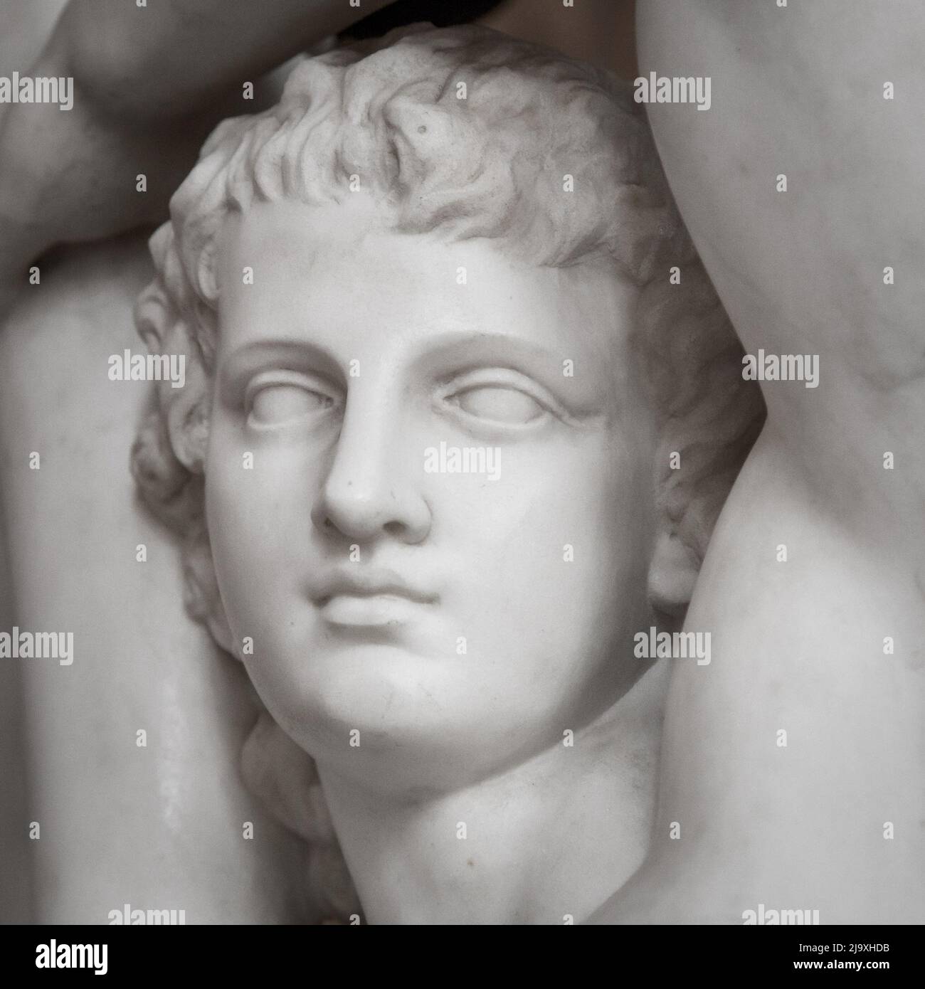 The ancient marble portrait bust Stock Photo - Alamy