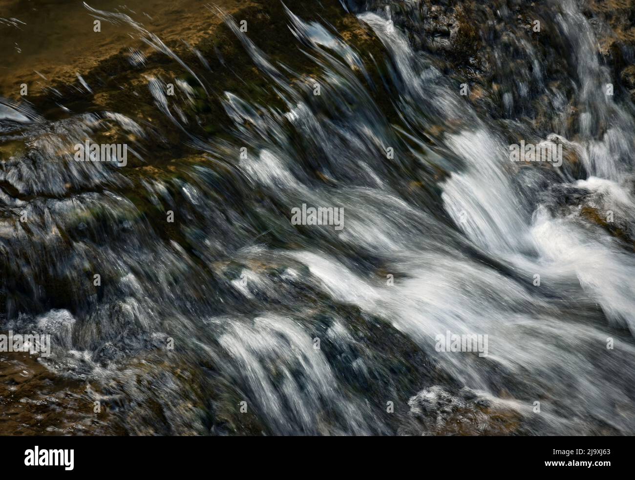 nature abstract background veil with white river water Stock Photo - Alamy