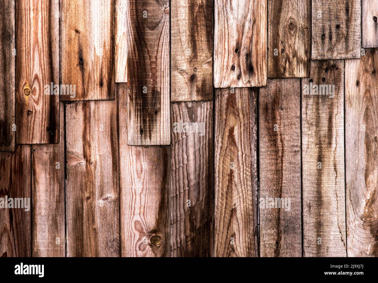 abstract background or texture wall of wooden boards Stock Photo - Alamy