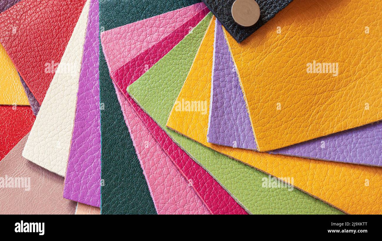 Upholstery leather group hi-res stock photography and images - Alamy