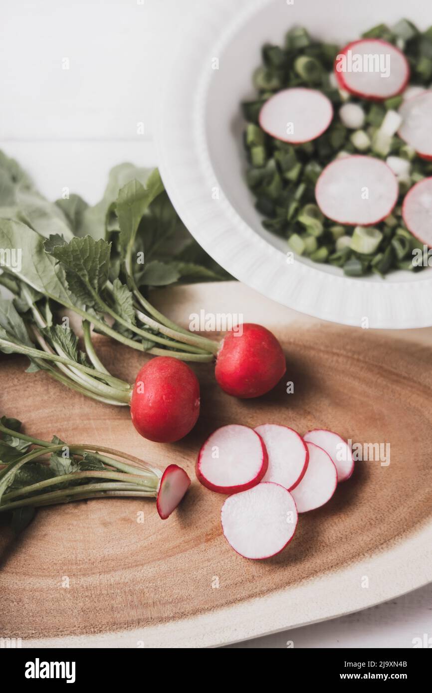 Cut radish leaves hi-res stock photography and images - Alamy