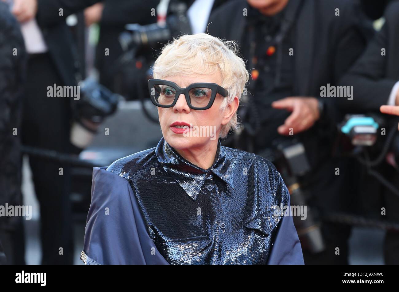 Cannes, France. 25th May, 2022. Catherine Martin arriving on the red ...