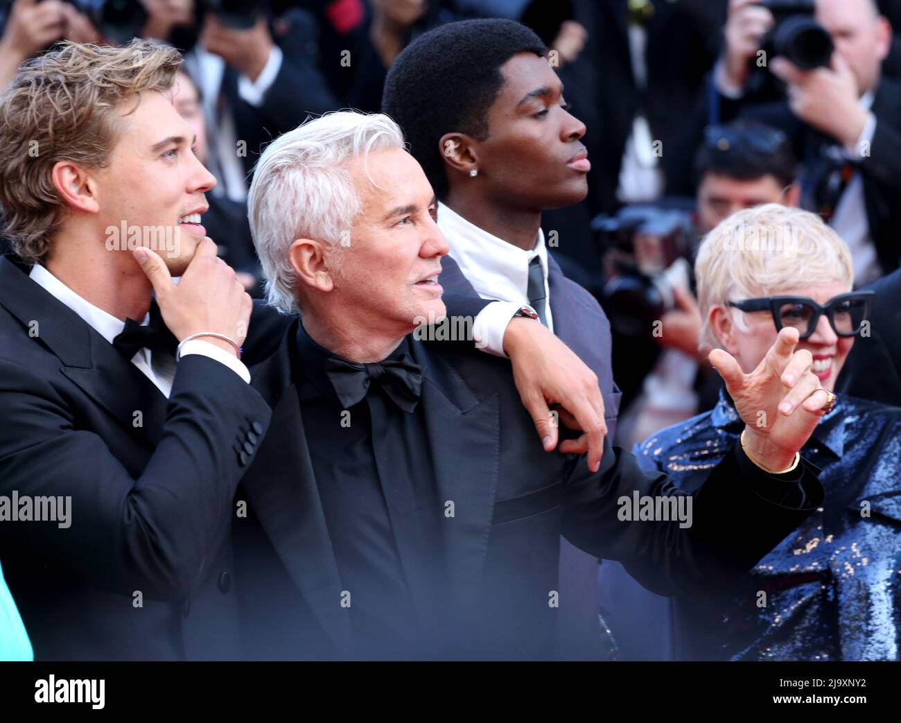 Cannes, France. 25th May, 2022. Austin Butler, Director Baz Luhrmann ...