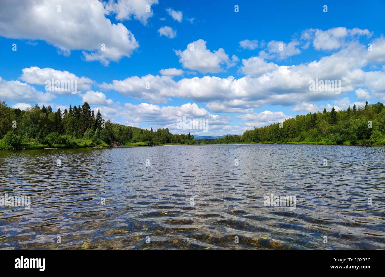 Ural river rapid current hi-res stock photography and images - Alamy