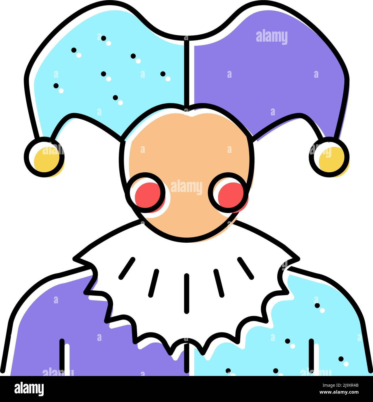 Medieval jester castle Stock Vector Images - Alamy