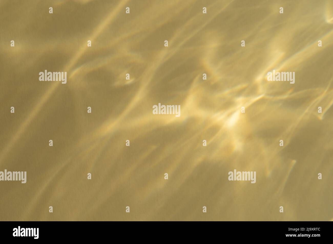 Caustic effect light refraction on yellow wall overlay photo mockup ...