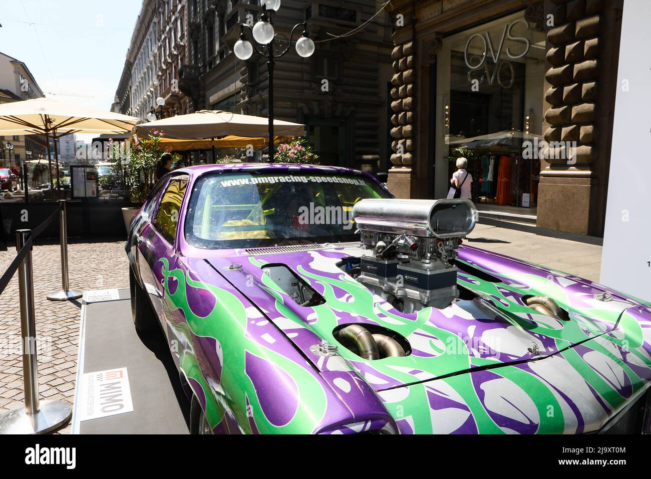 Inauguration of the Milano Monza Open-air Motorshow (MIMO) in Piazza ...