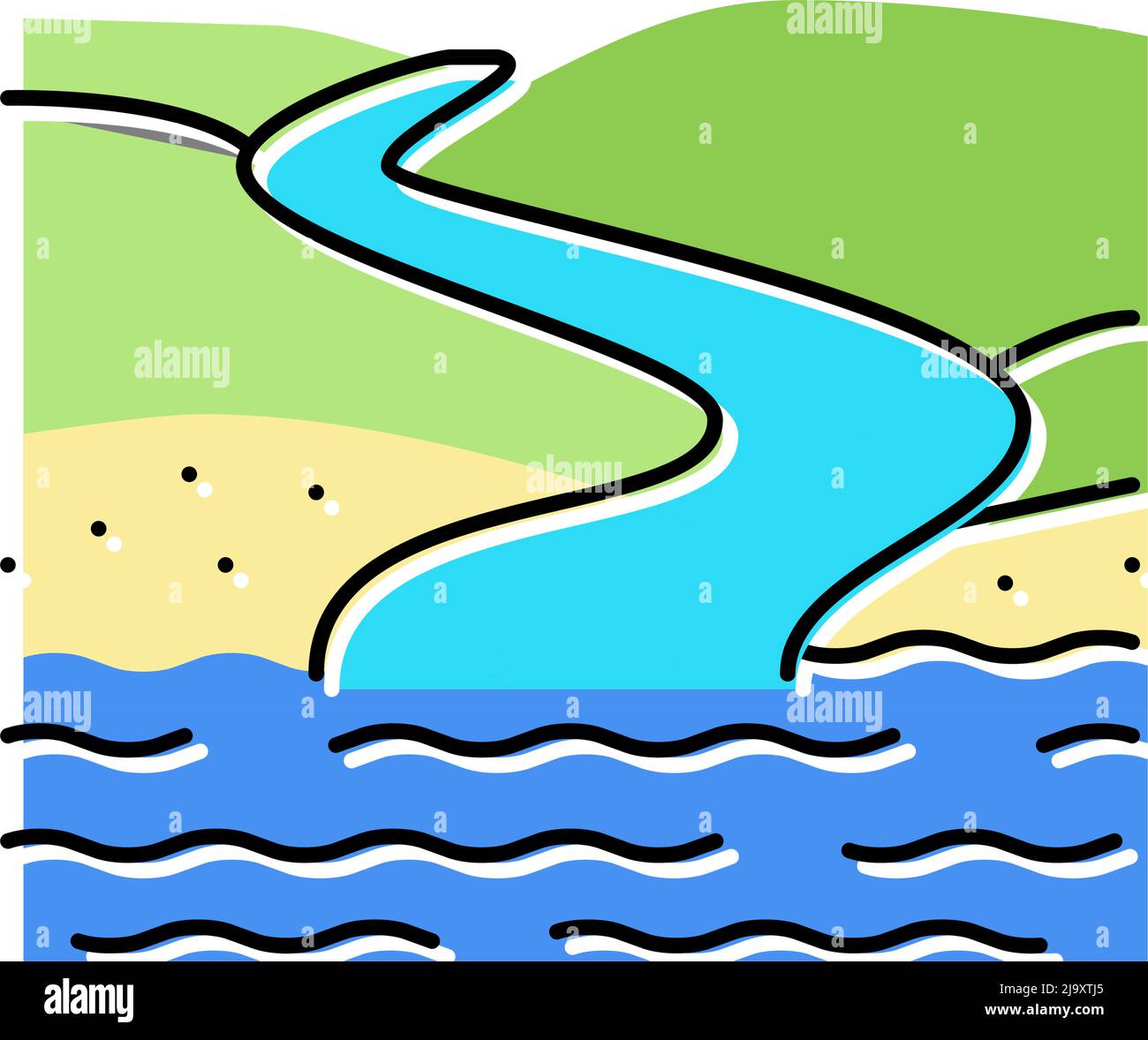 Tributary Clipart