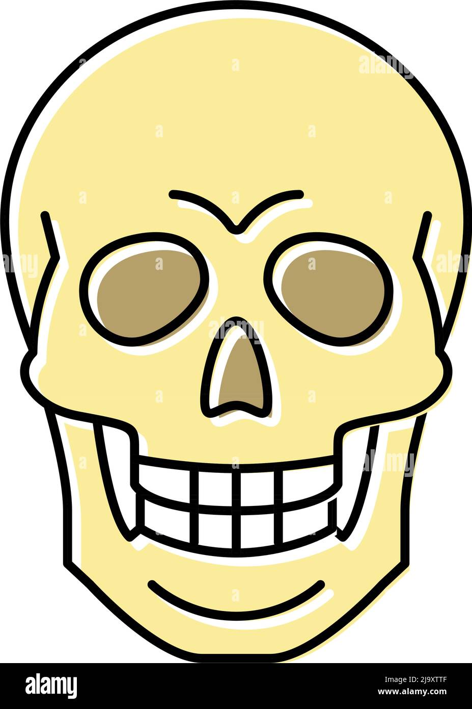 Skull femur rib foot Cut Out Stock Images & Pictures - Alamy