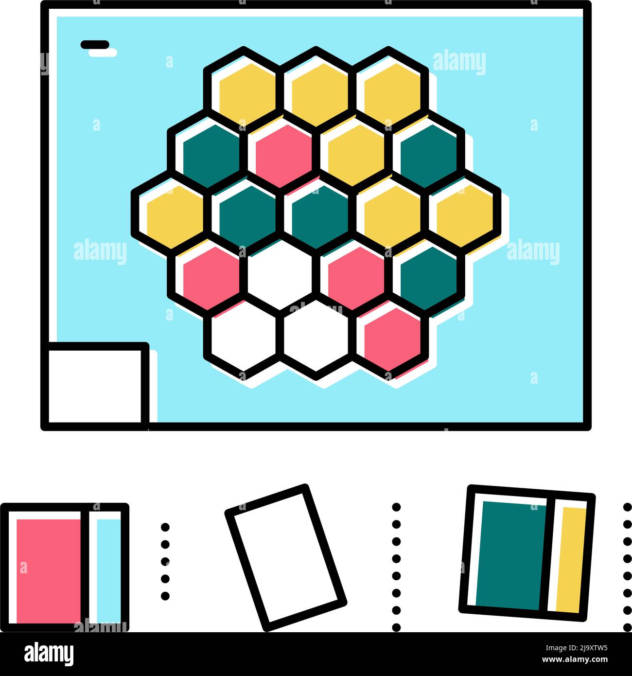 Baby playing active games Stock Vector Images - Alamy