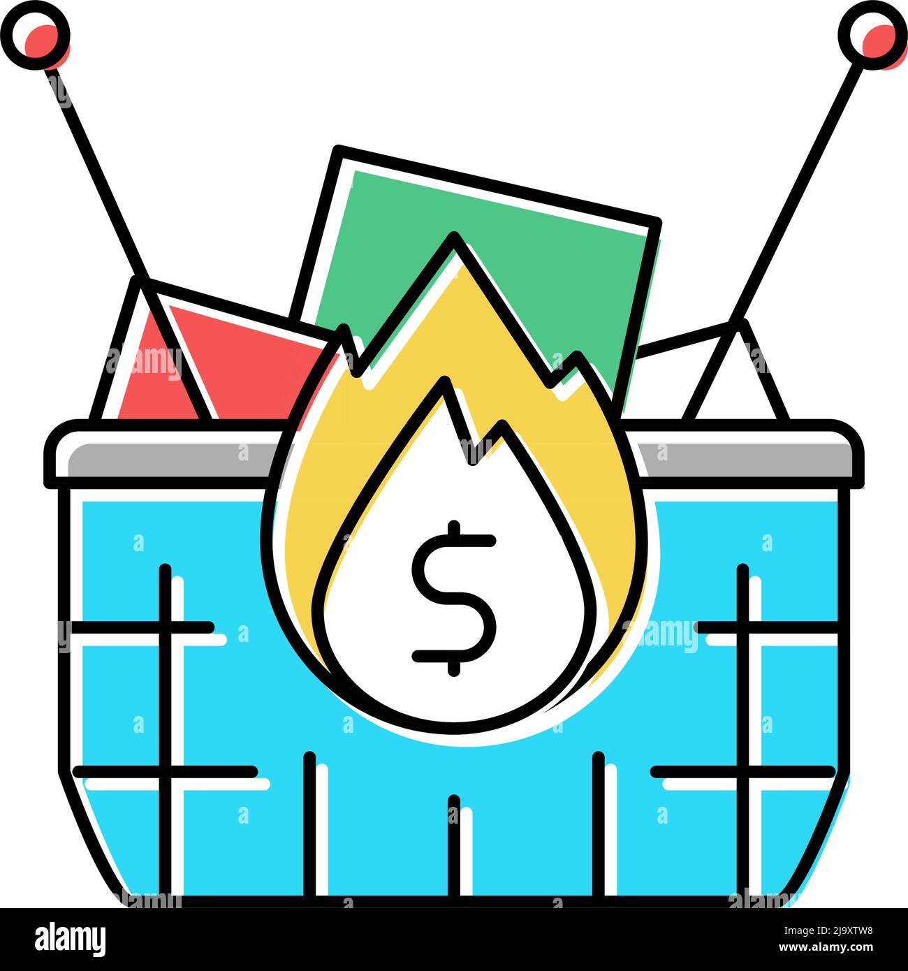 Inflation rate food Stock Vector Images - Alamy