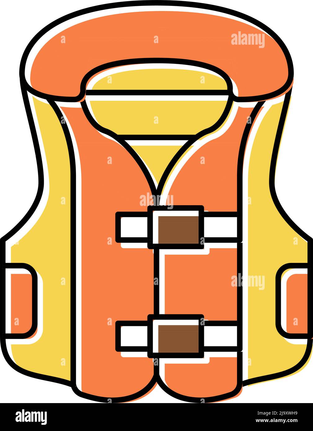 Summer tubing illustration Stock Vector Images - Alamy