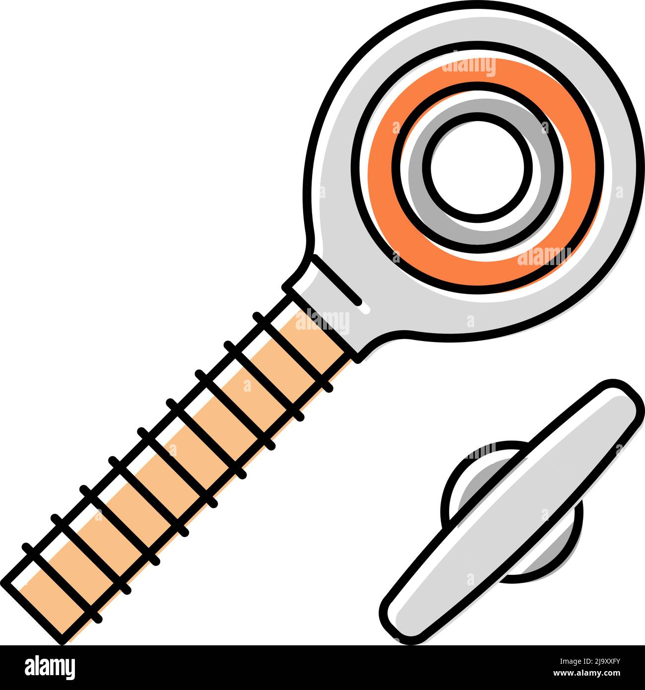 rod end bolt color icon vector illustration Stock Vector Image & Art ...