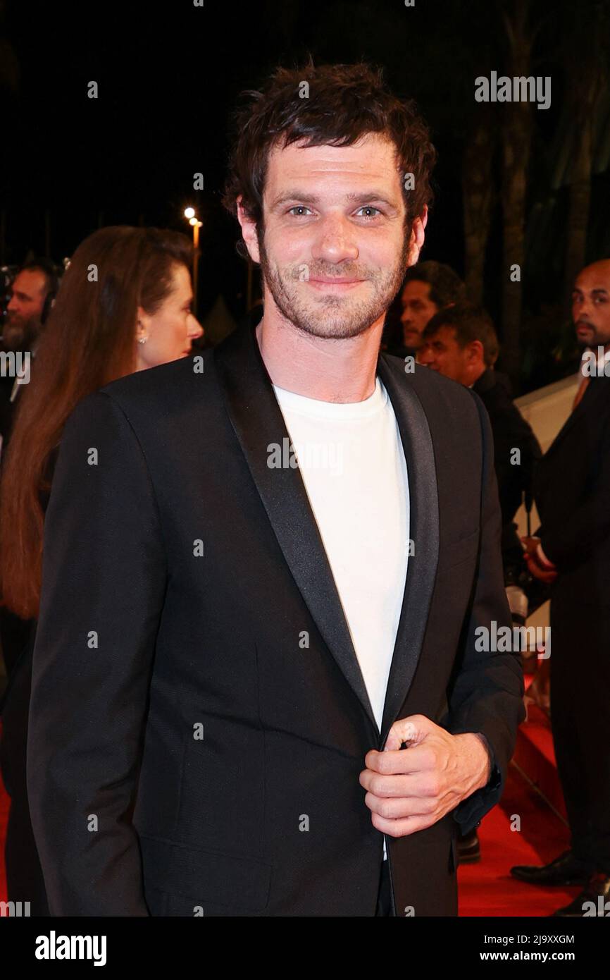 Felix Moati attending the screening of "Stars At Noon" during the 75th ...