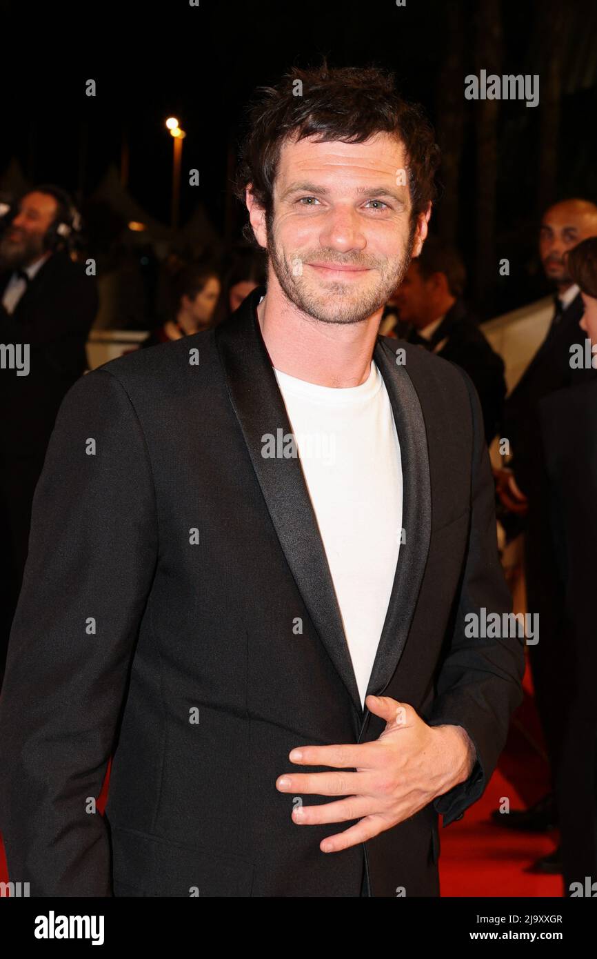 Felix Moati attending the screening of "Stars At Noon" during the 75th ...