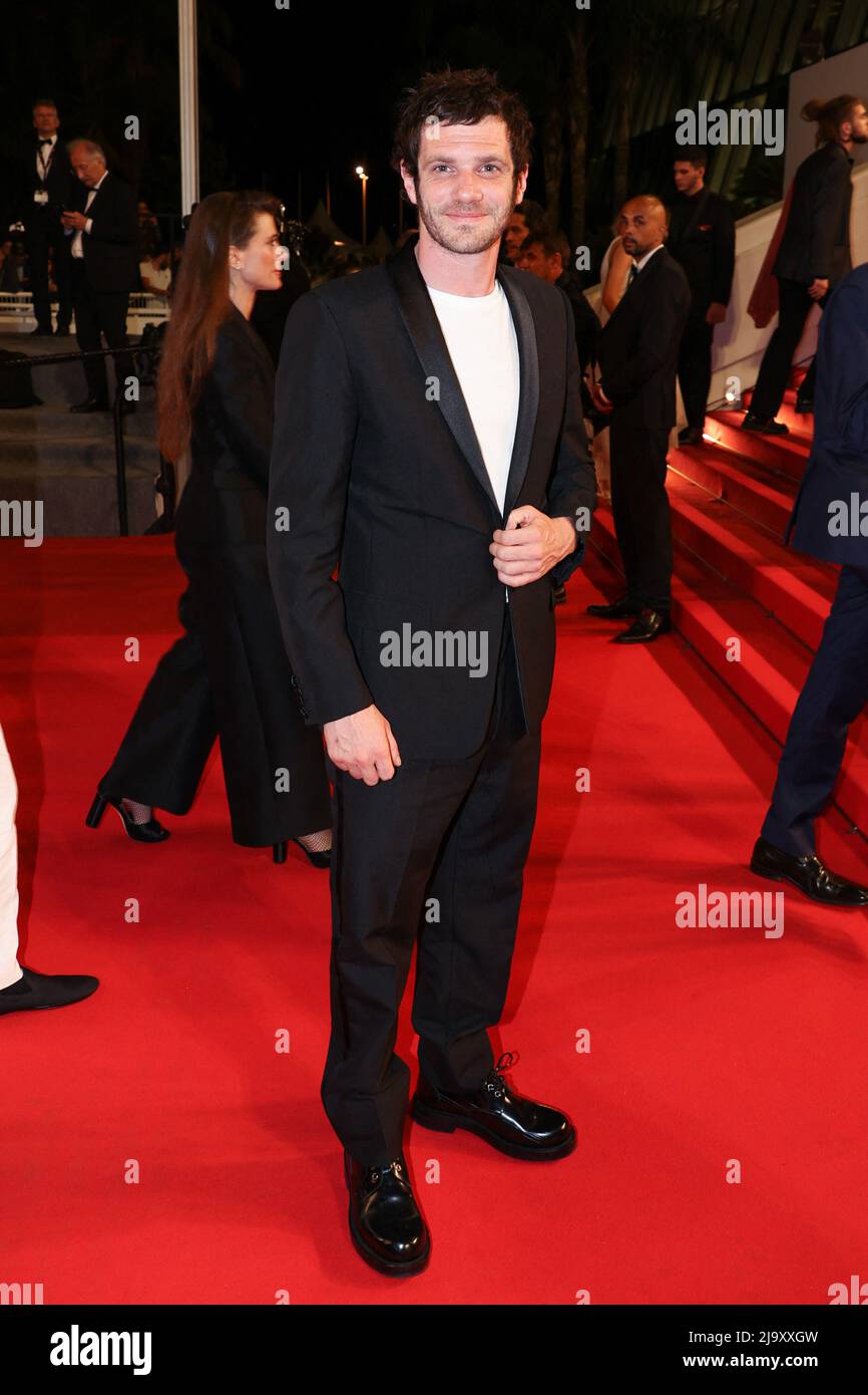 Felix Moati attending the screening of "Stars At Noon" during the 75th ...