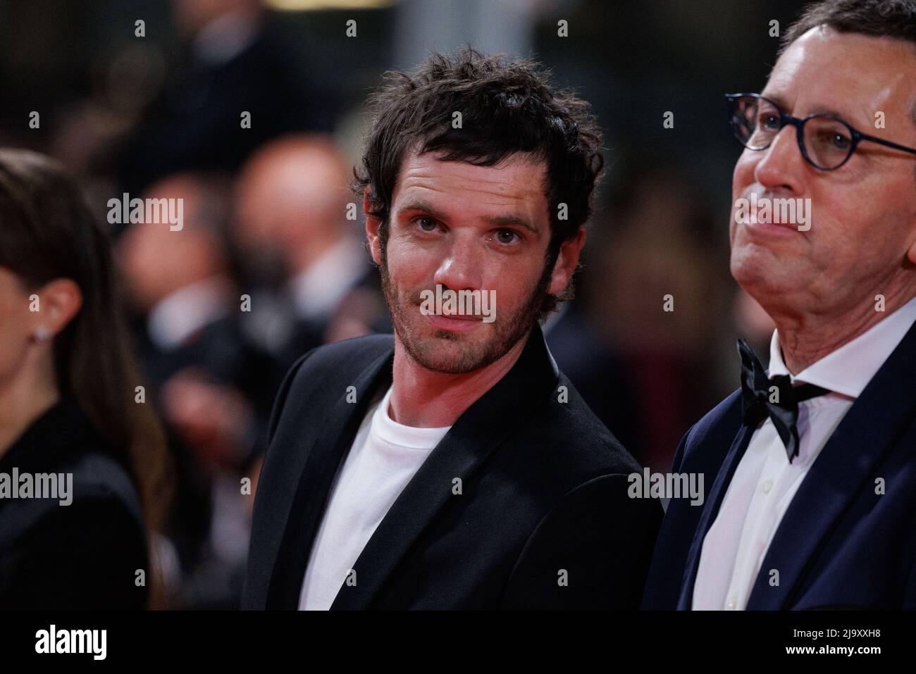 Felix Moati attending the screening of "Stars At Noon" during the 75th ...