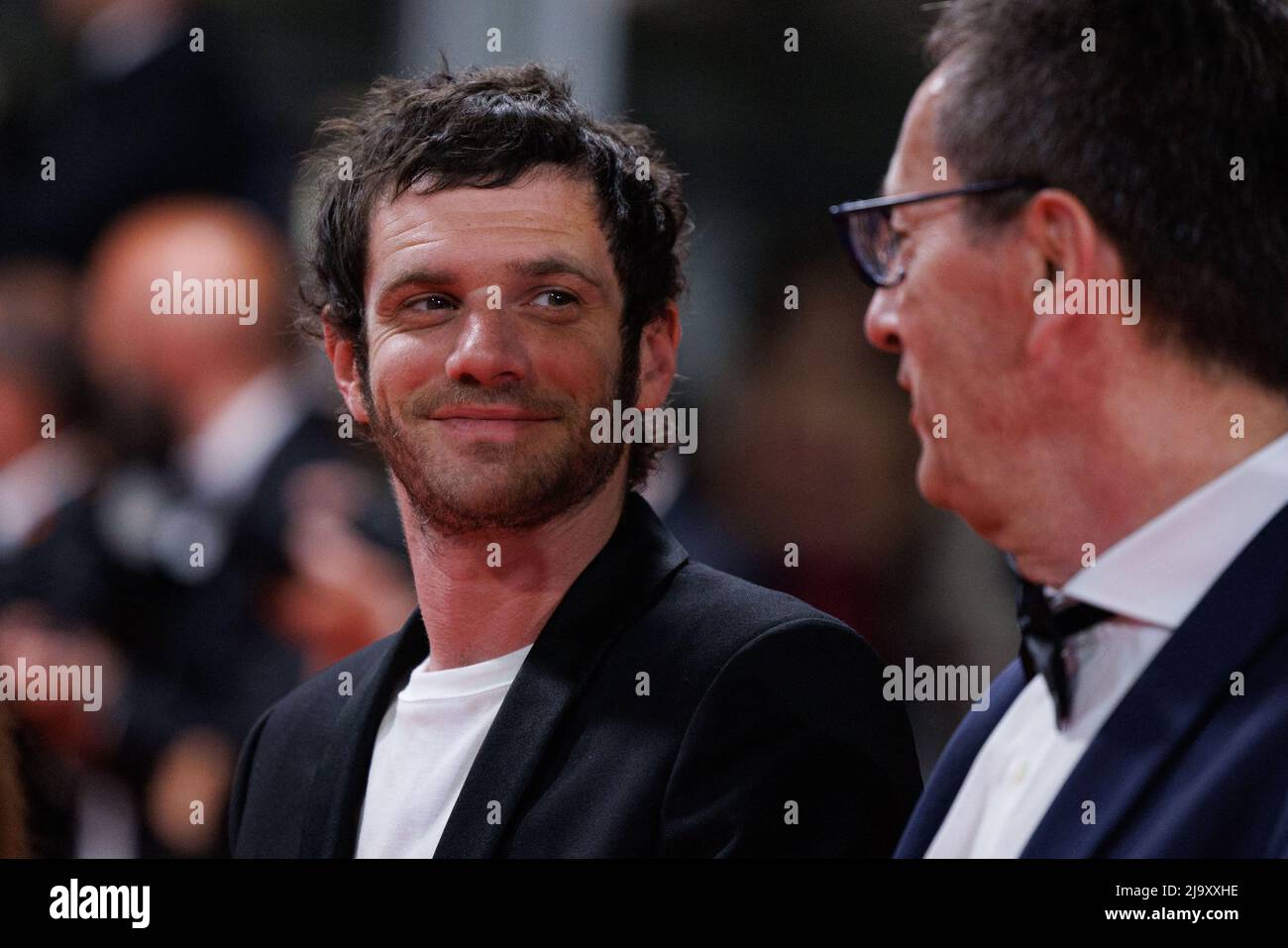 Felix Moati attending the screening of "Stars At Noon" during the 75th ...