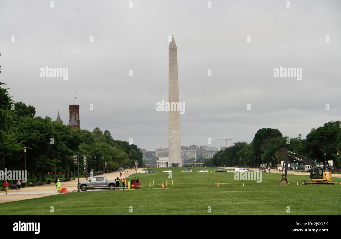 May 25, 2022, Washington DC, USA: (NEW) The Washington Monument ...