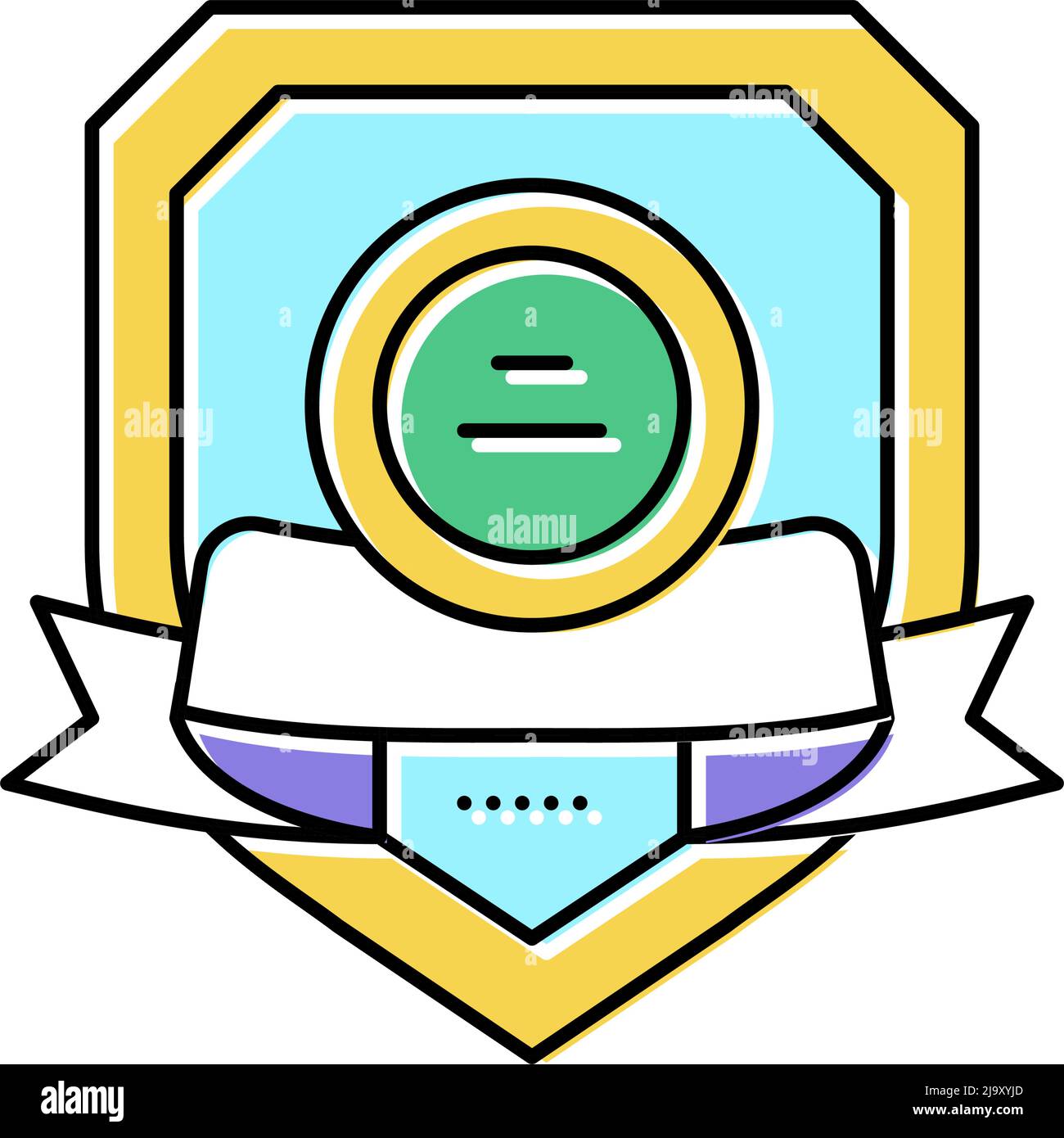warranty quality color icon vector illustration Stock Vector Image ...