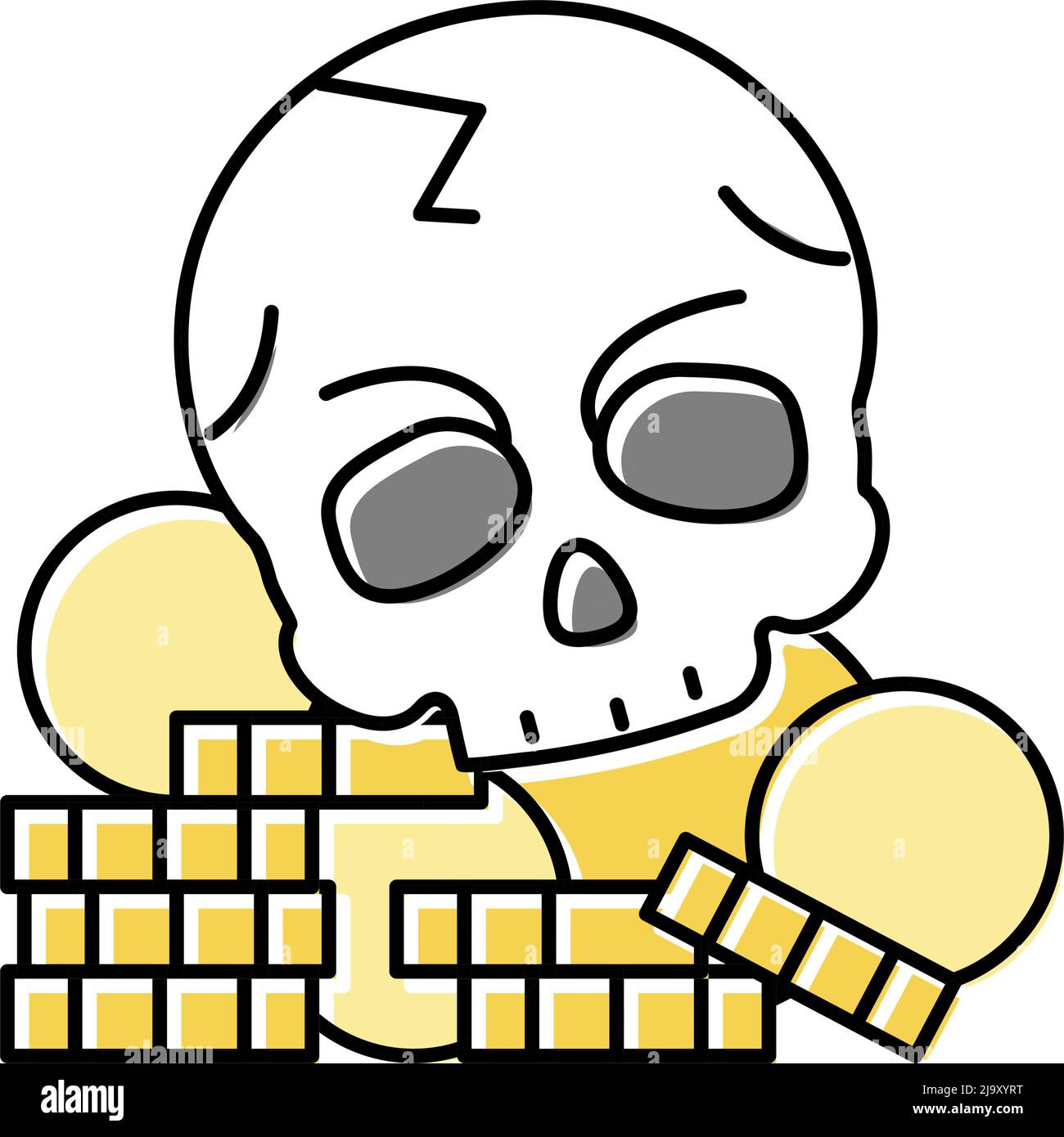 Cursed skull Cut Out Stock Images & Pictures - Alamy