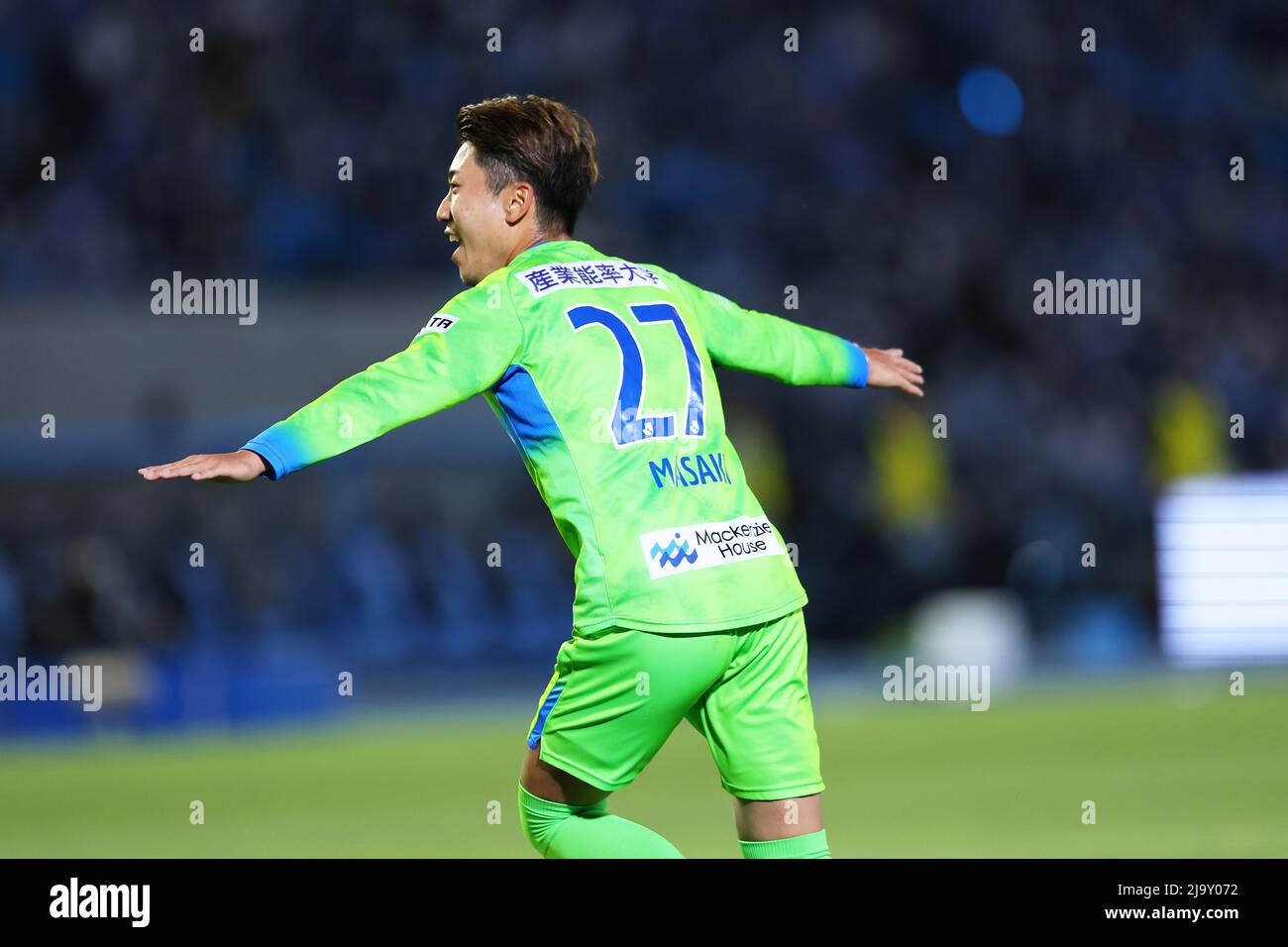 Kawasaki Todoroki Stadium, Kanagawa, Japan. 25th May, 2022. Masaki ...