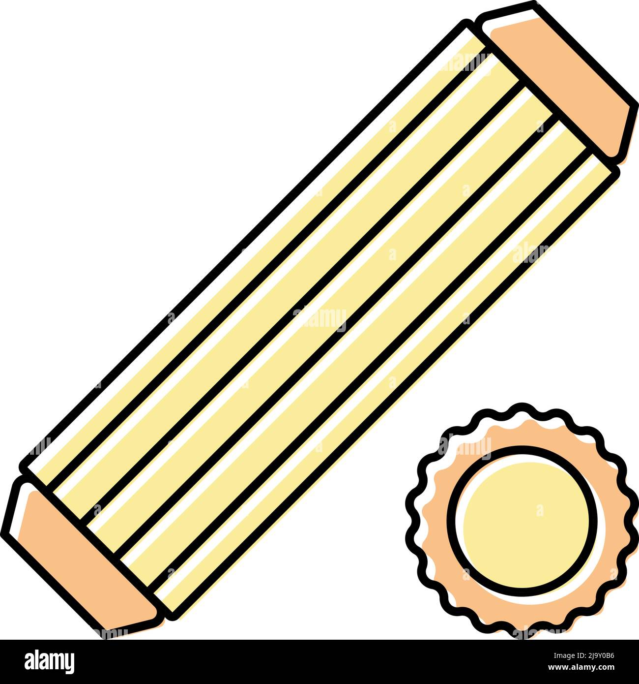 dowel screw color icon vector illustration Stock Vector Image & Art - Alamy