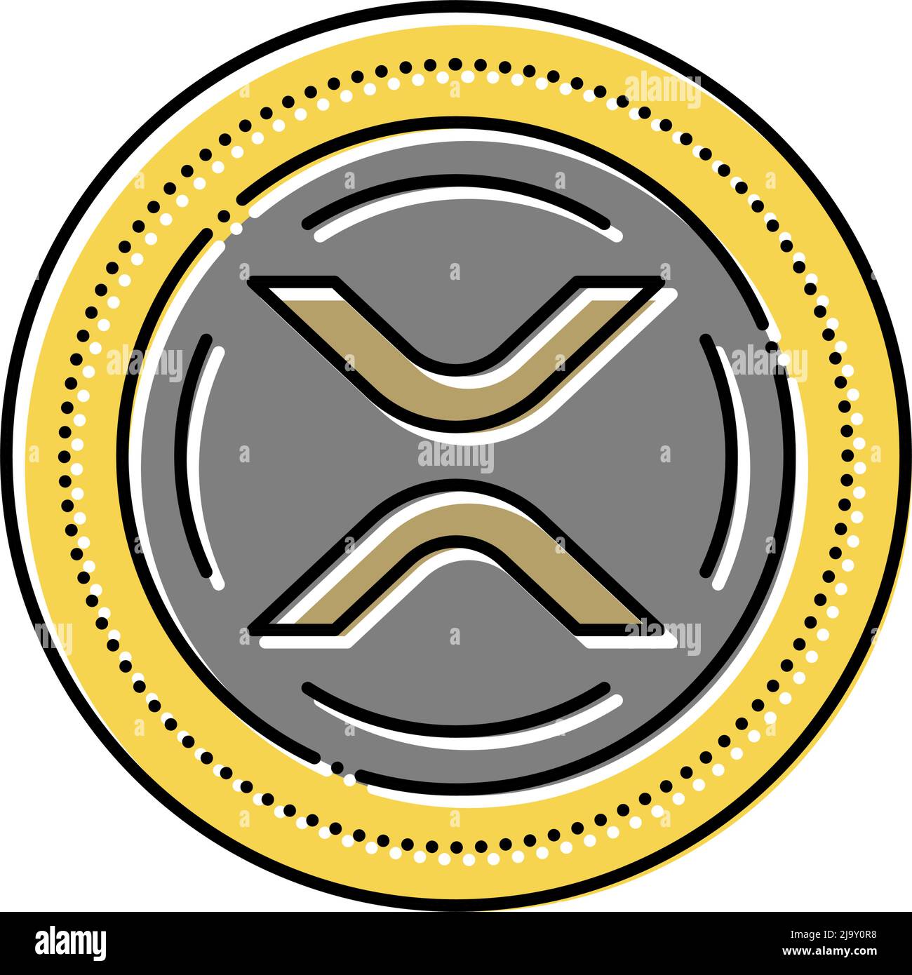 Ripple xrp Stock Vector Images - Alamy