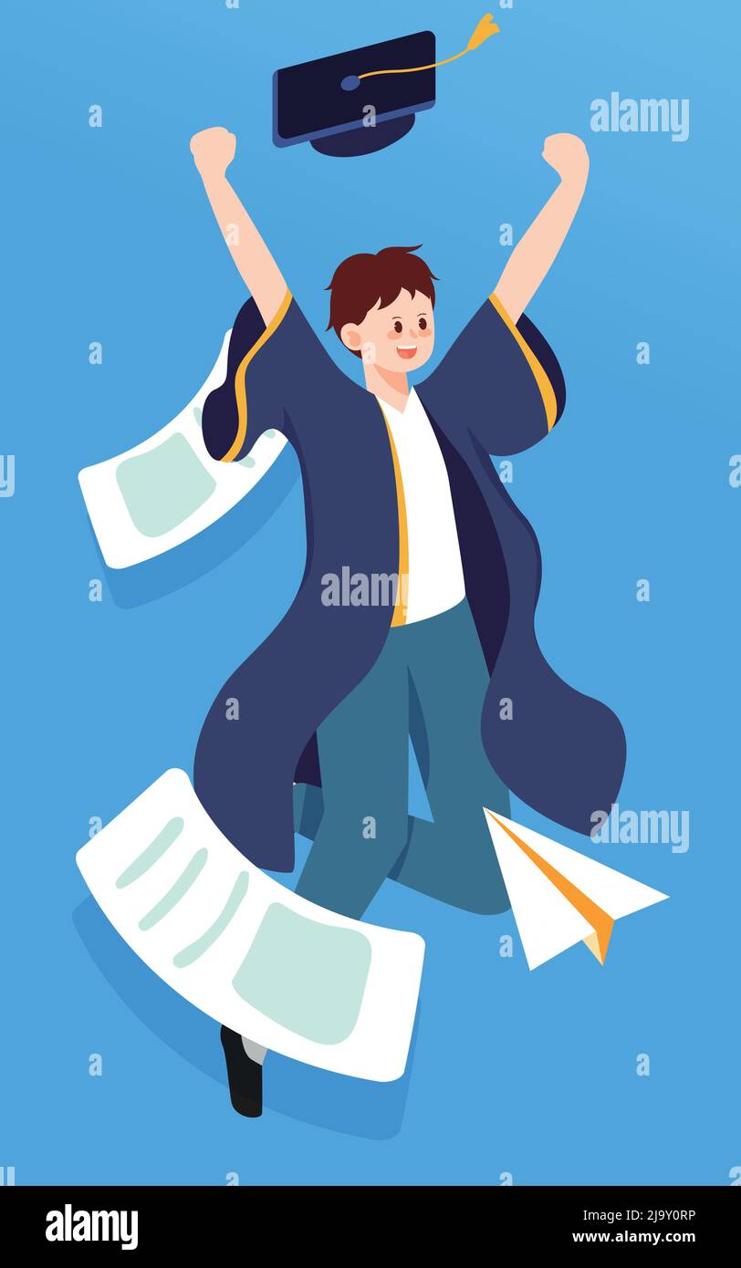 Cartoon student Stock Vector Images - Alamy